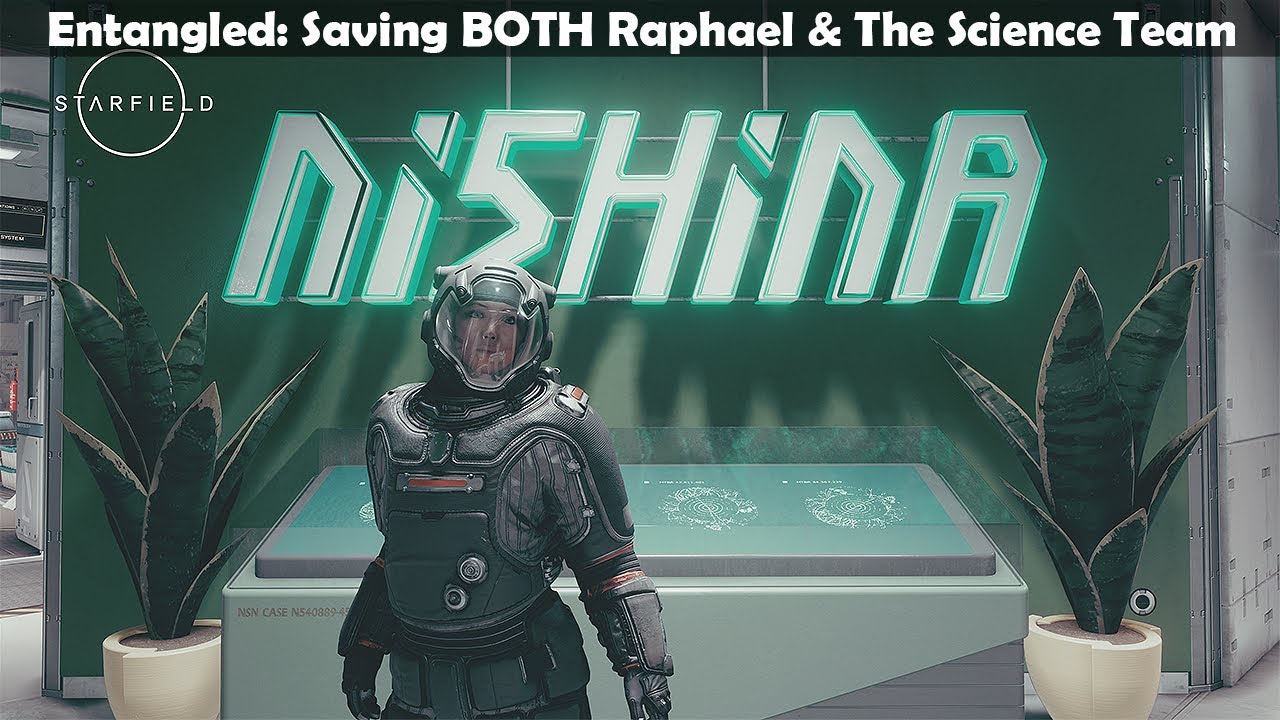Starfield. Raphael & The Science Team Lives! Permadeath. No Rush 4K60P ...