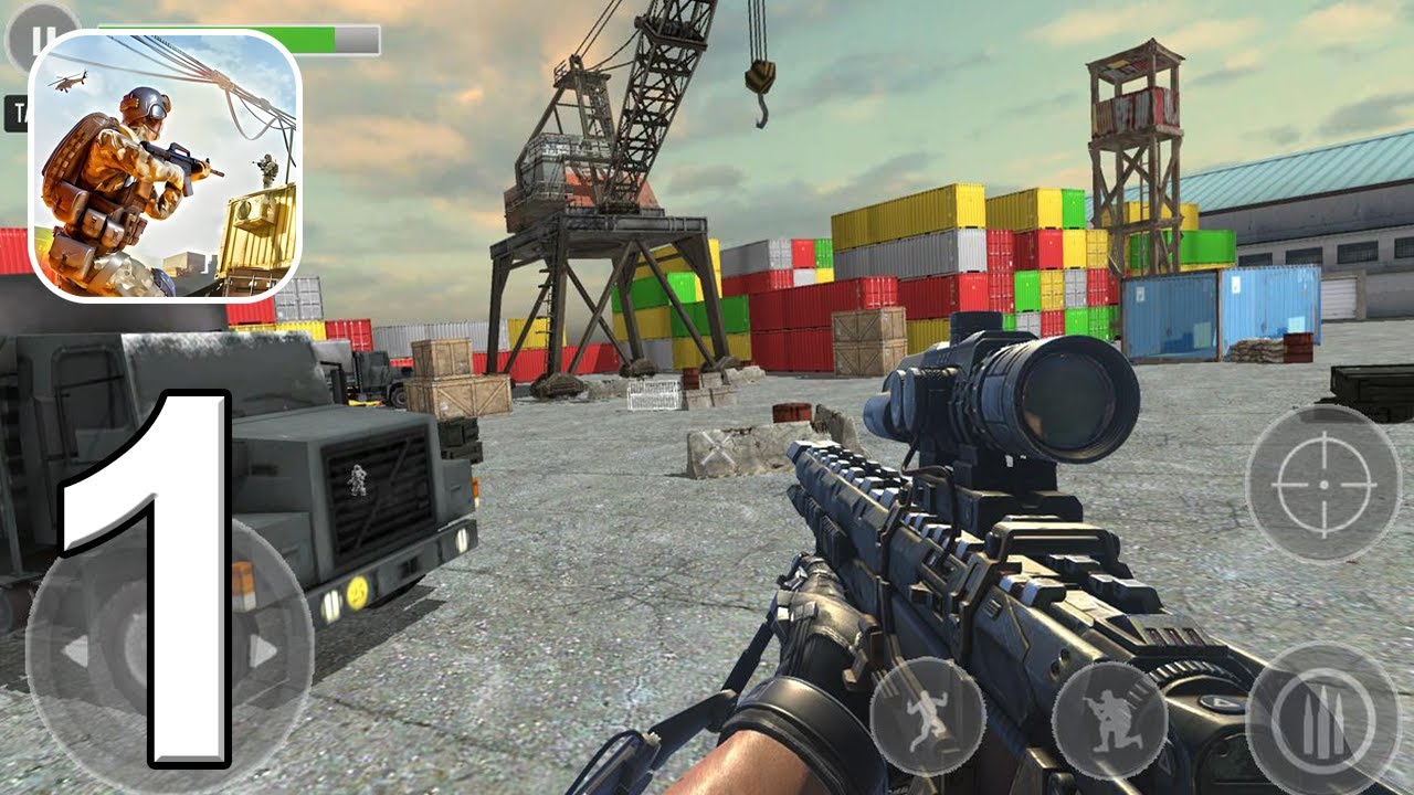 Counter Terrorist FPS Shooting Android Gameplay - Part 1 - YouTube