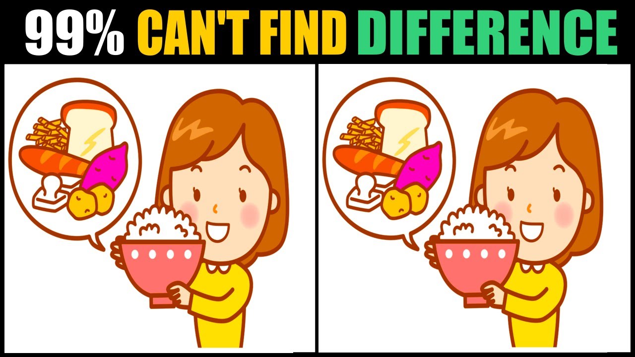 Spot The Difference : Train Your Brain [ Find The Difference #44 ...
