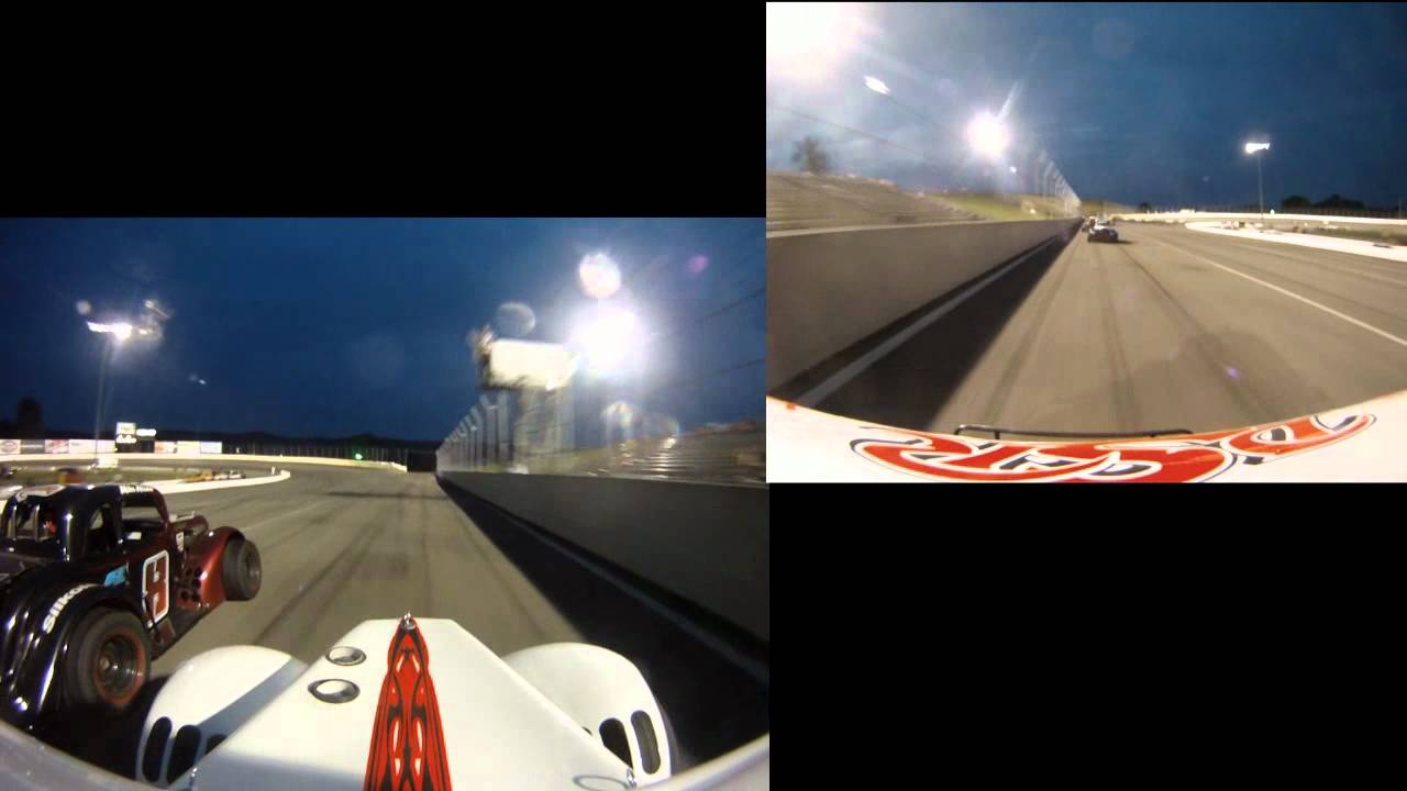 Chemung Speedrome Legends Win - YouTube