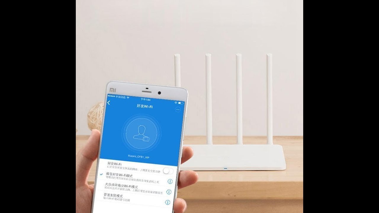 MI Router 3C App Usage - YouTube