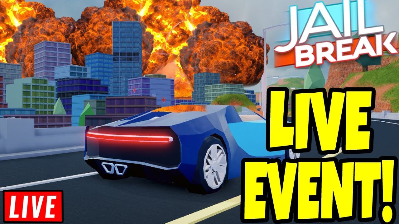 🔴 JAILBREAK LIVE EVENT HYPE Just 4 Days Away! (ROBLOX) - YouTube