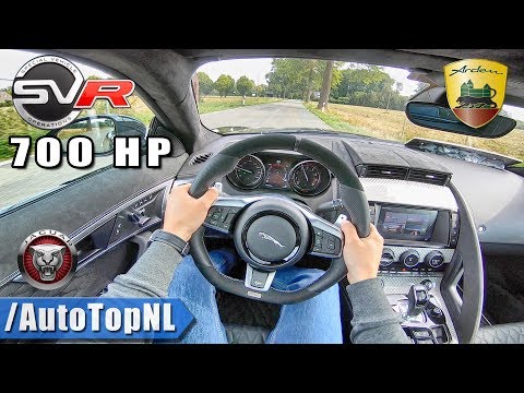 700HP Jaguar F Type SVR 5.0 V8 Supercharged Arden | EXTREMELY LOUD! | POV Test Drive by AutoTopNL