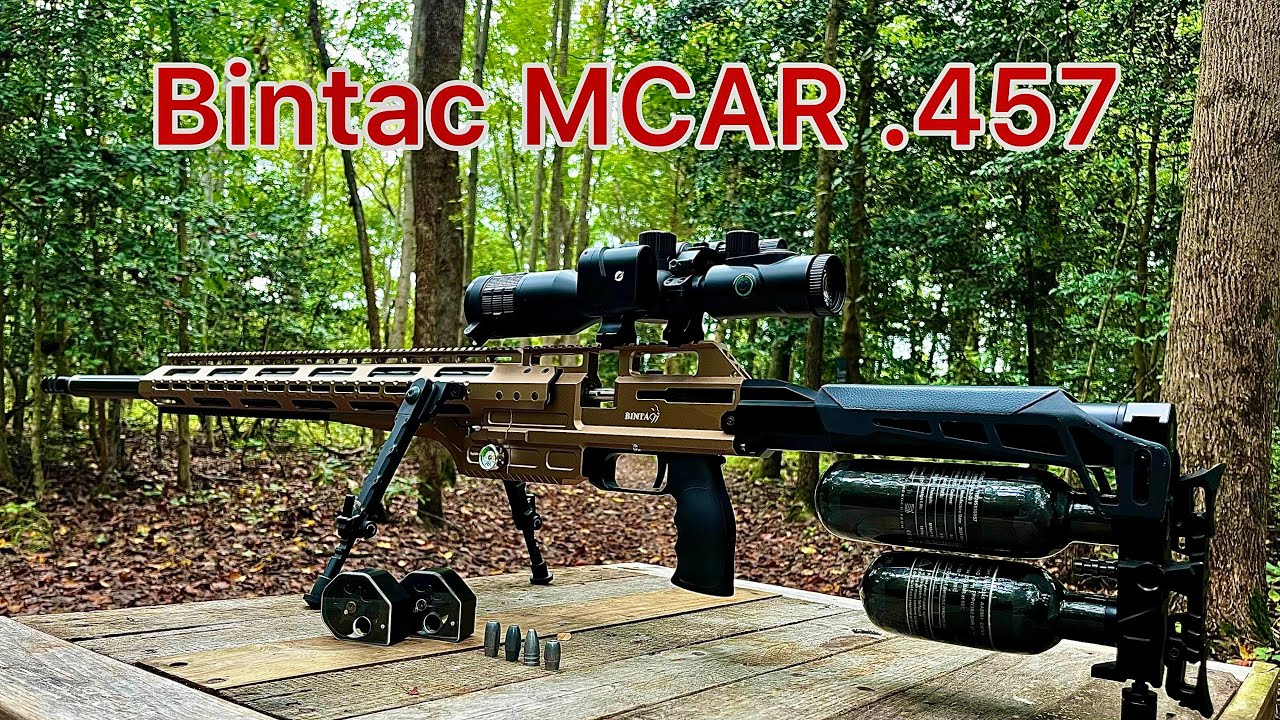 Bintac MCAR .457 - POWER meets ACCURACY #airgun #bintac #aea #sniper ...
