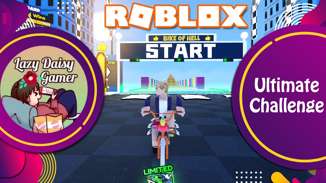 Roblox Bike of Hell Challenge LIVE! 🚲🔥 Can I Beat The Ultimate Obstacle ...