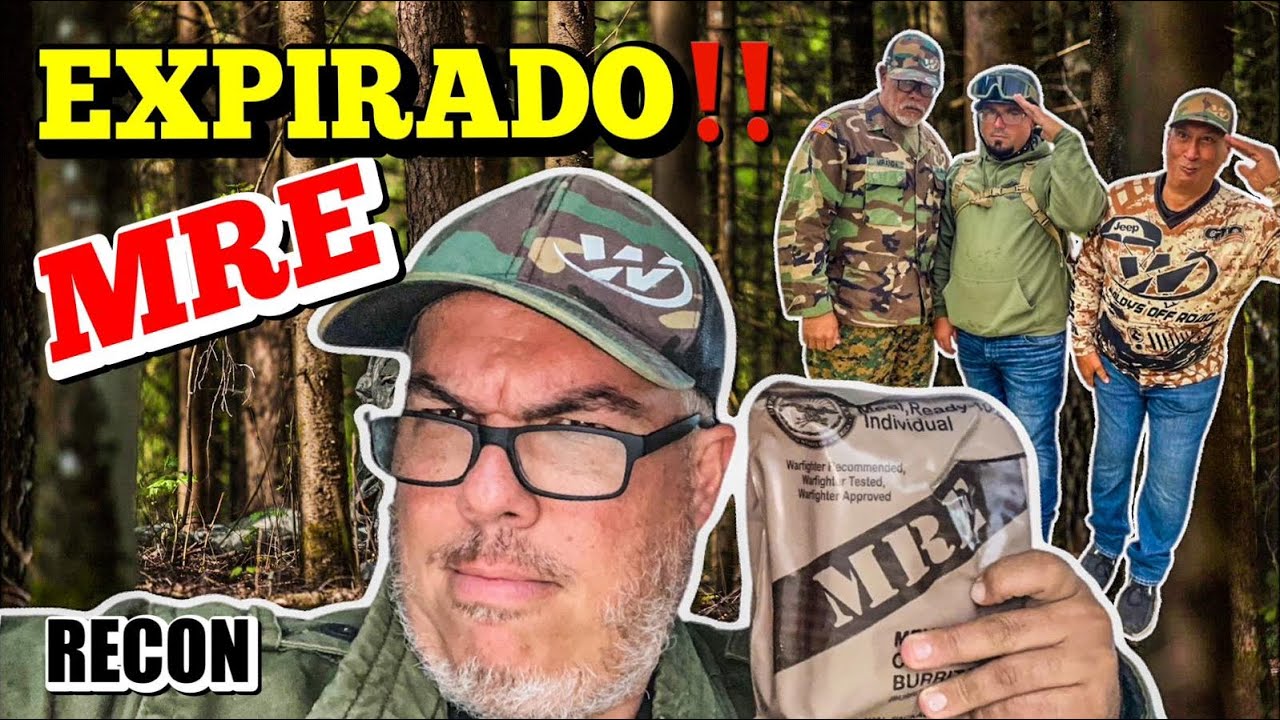 Probando Comida MILITAR todo el Dia! MRE/1ra Mision Nuevos Caminos ...