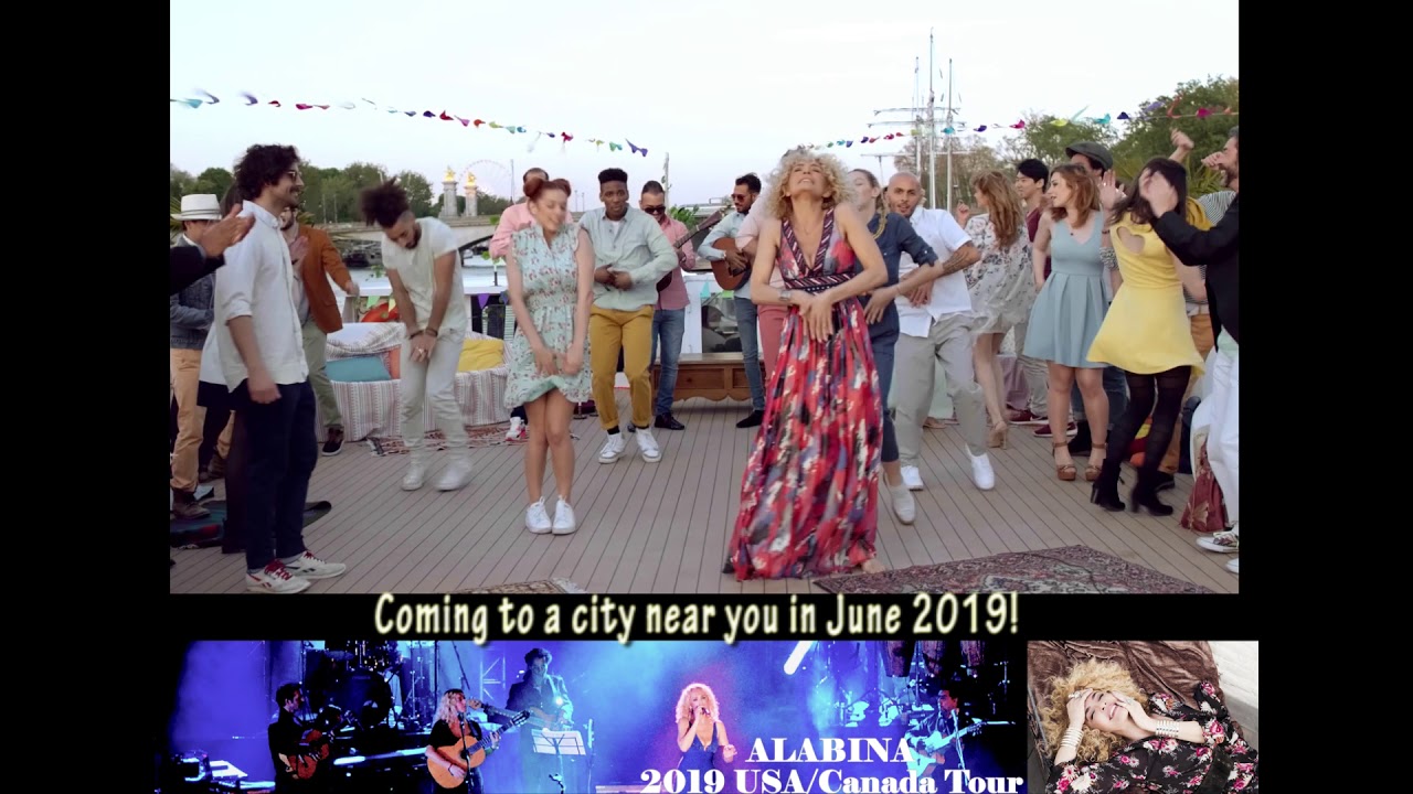 ALABINA 2019 USA Canada Tour - Alabina Paris Promo - YouTube