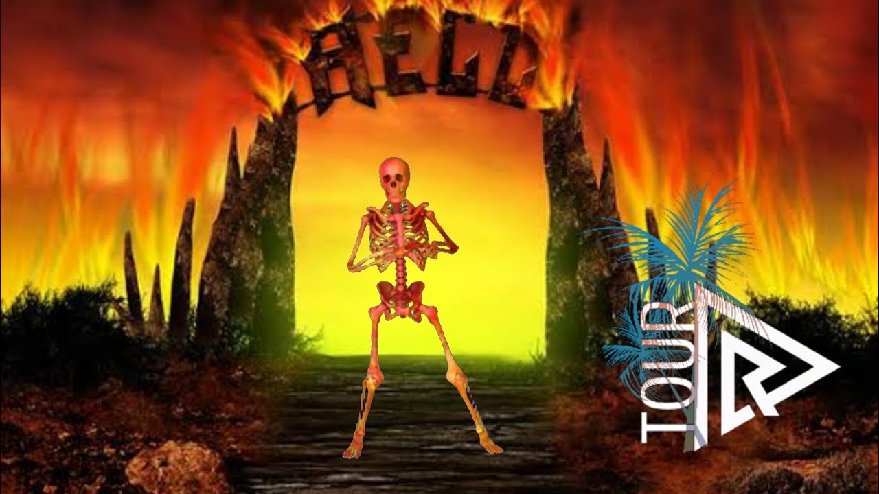 Skeletons at the gates of hell_01_Blue Screen_RidTour - YouTube