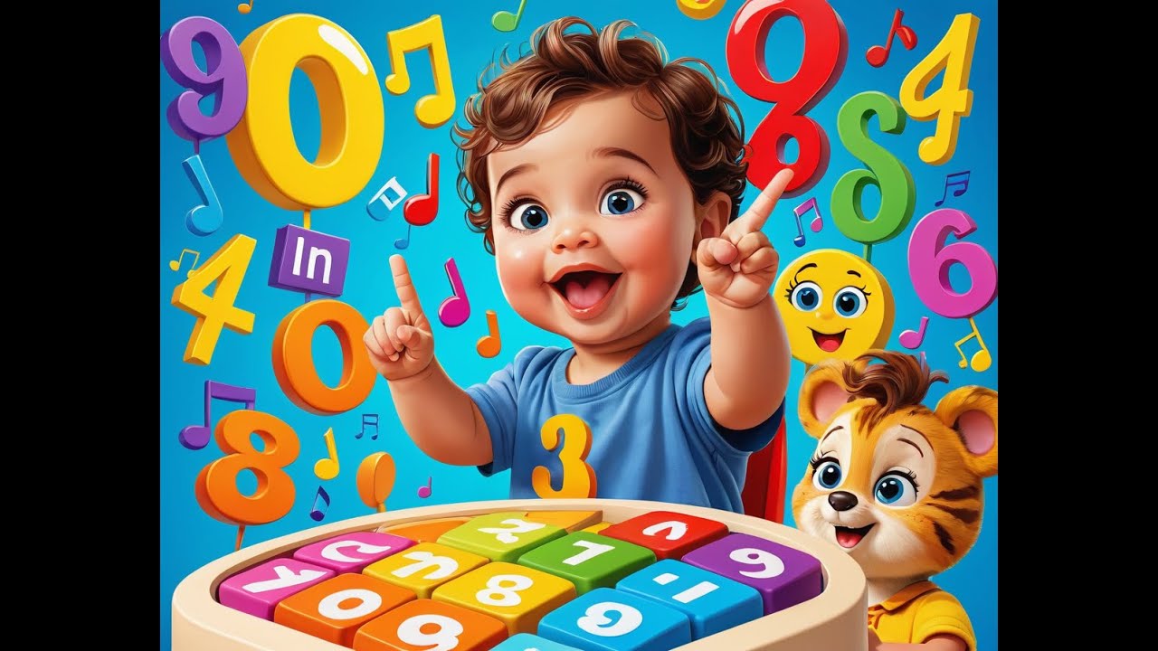 🎶 "Learn Numbers 1-10 with Fun Songs! 🎵 Counting for Toddlers ...