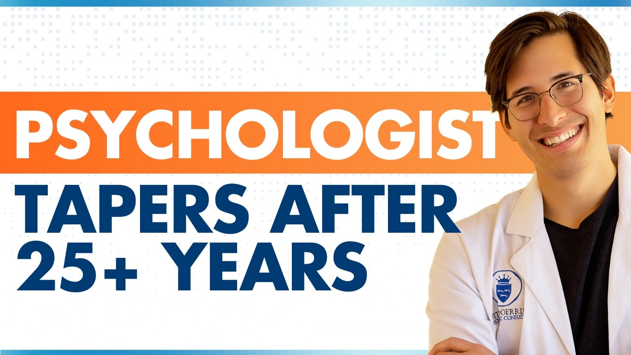 Psychologist Stops Psych Meds After 25 Years and Here's What Happened ...