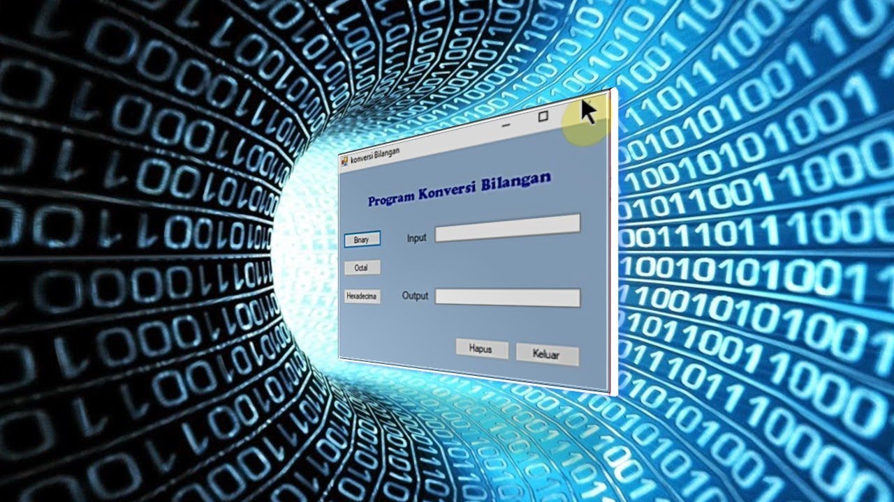 Tutorial Membuat Program Konversi Bilangan Menggunakan Visual Studio - YouTube