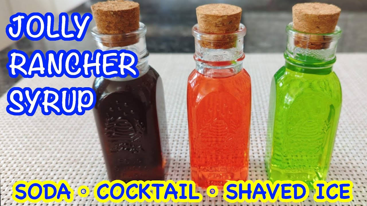 Jolly Rancher Syrup! Re-purpose hard candy into grape soda, apple ...