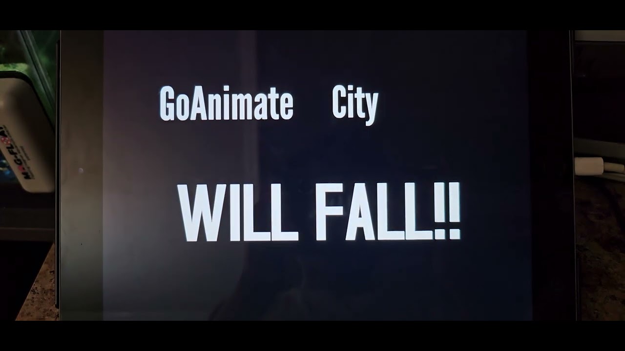 GoAnimate City WILL FALL!! The Movie Logo (Created by Saket's GoAni ...