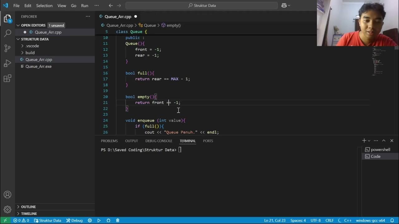 Struktur Data - Queue - MRafly - YouTube