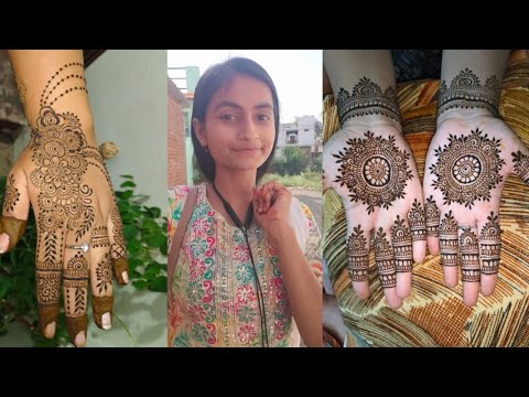 सिंपल मेहंदी का ऑर्डर || 18 April || - YouTube