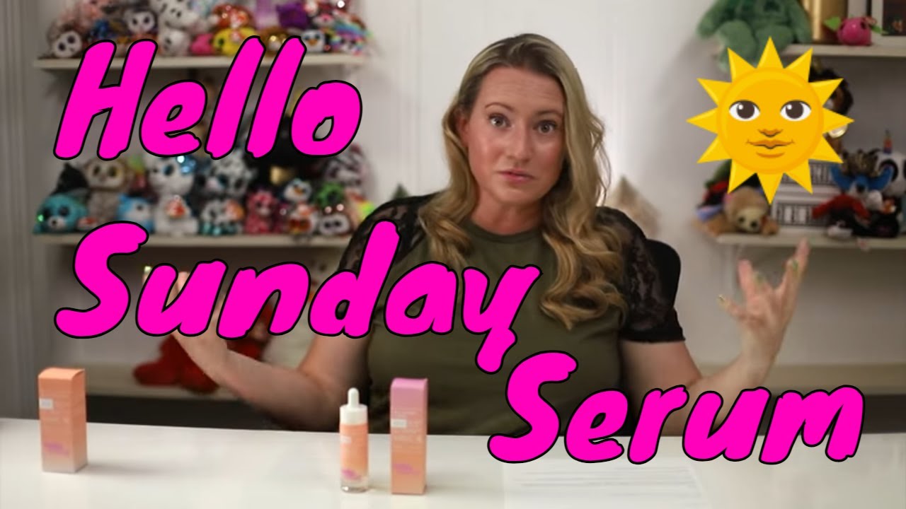 New! Hello Sunday 🌞 The One That's A Serum Face Drops SPF45 Sunscreen ...