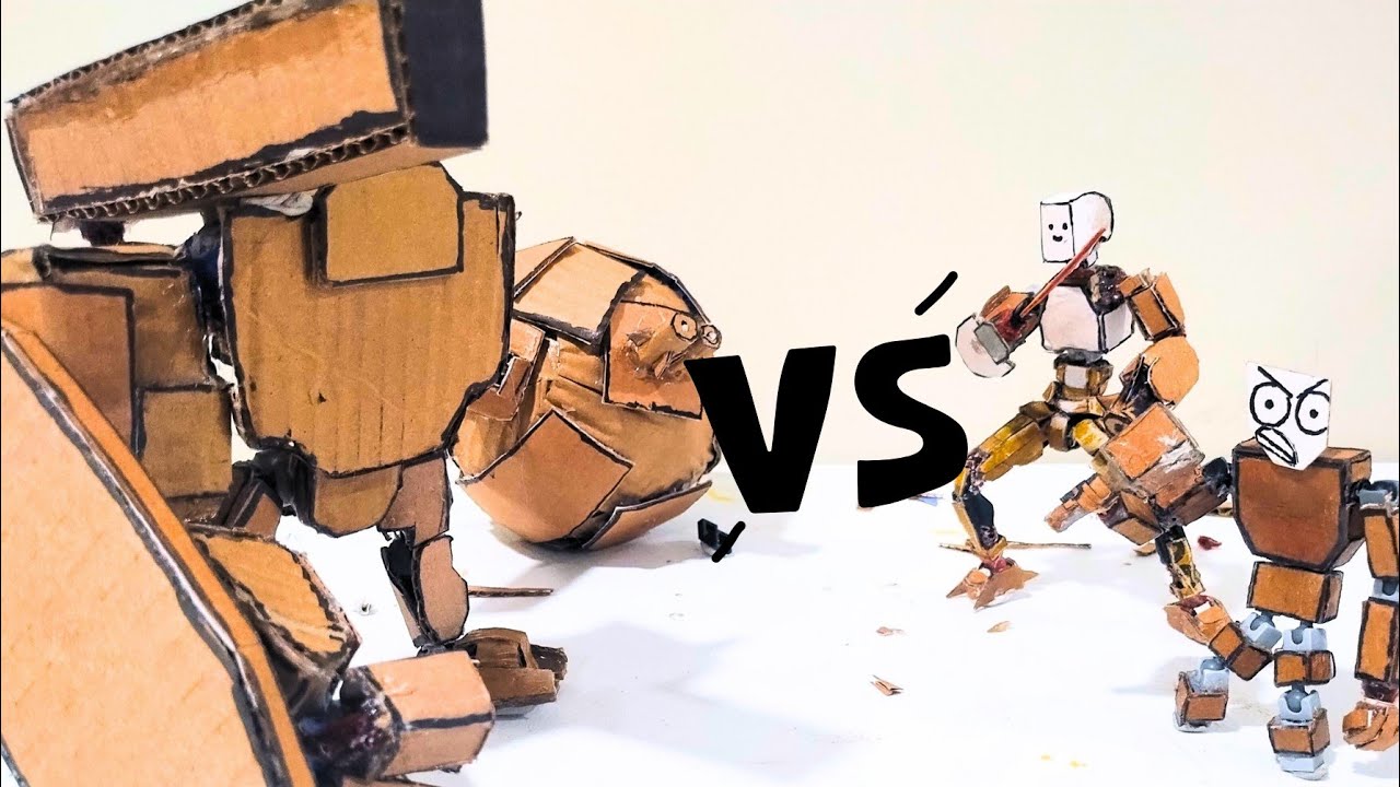 lofty mech spermech vs custom figures - YouTube