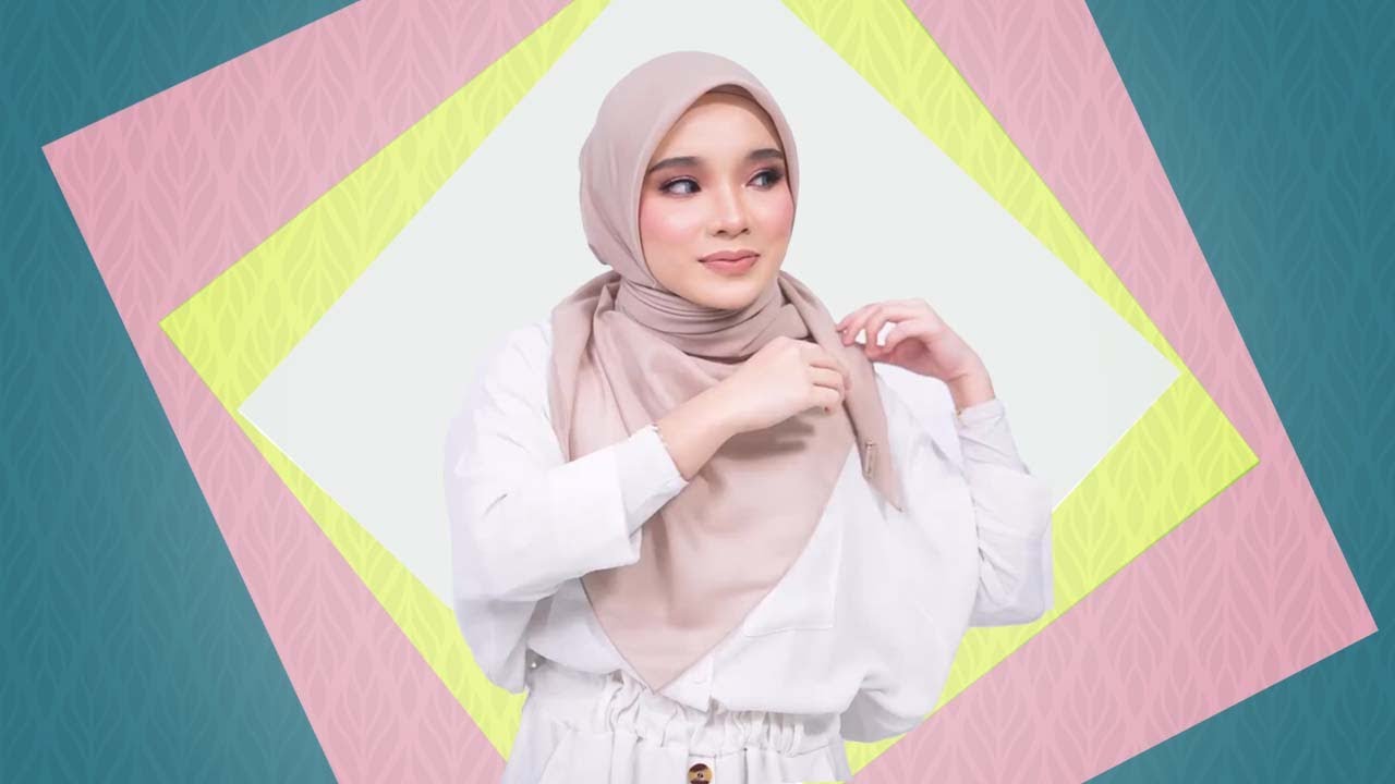 7 TUTORIAL CARA MEMAKAI HIJAB SEGI EMPAT | TUTORIAL HIJAB TERBARU # ...