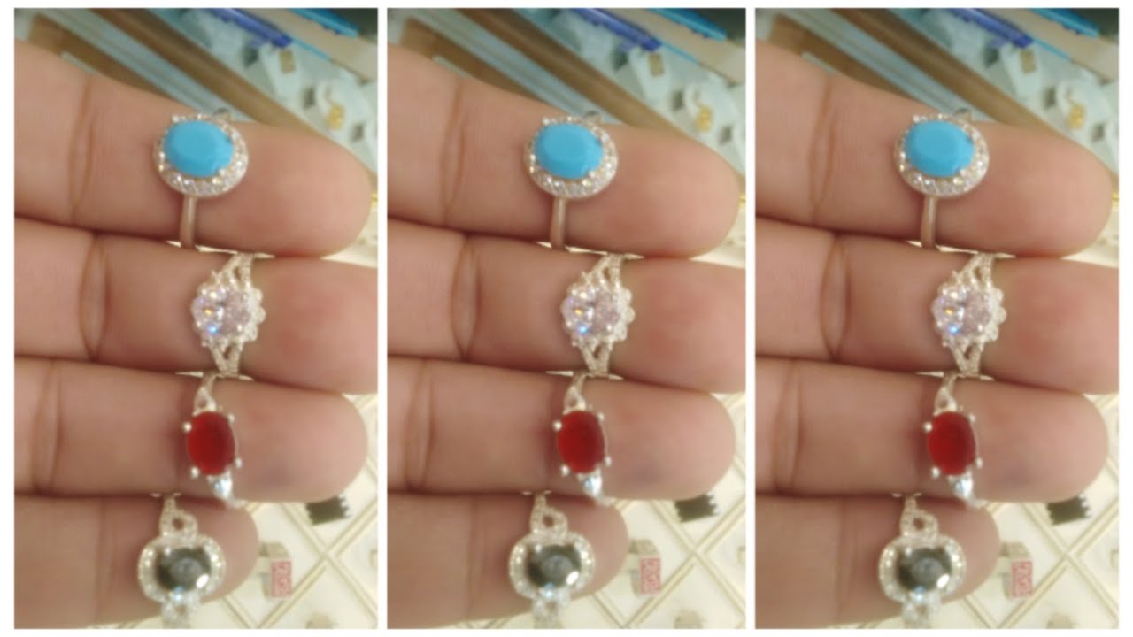 New latest handmade chandi rings |silver rings for ladies - YouTube