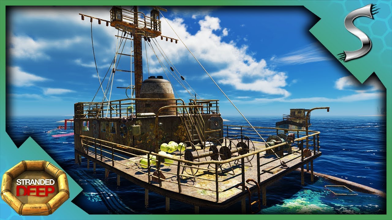 SEARCHING SHIPWRECKS FOR SUPPLIES & BEING STALKED BY SHARKS! - Stranded ...