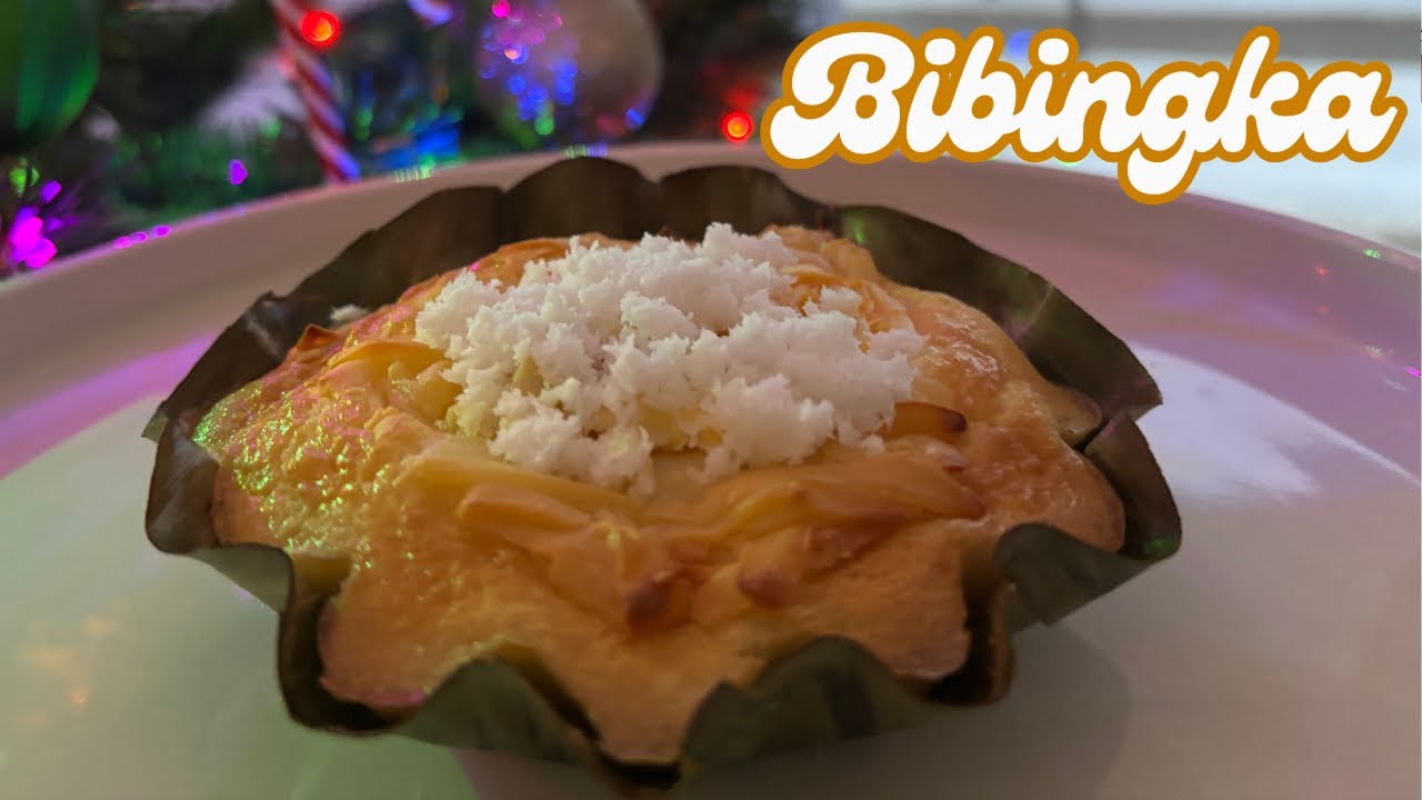 Oven-baked Bibingka | Filipino Rice Cake - YouTube