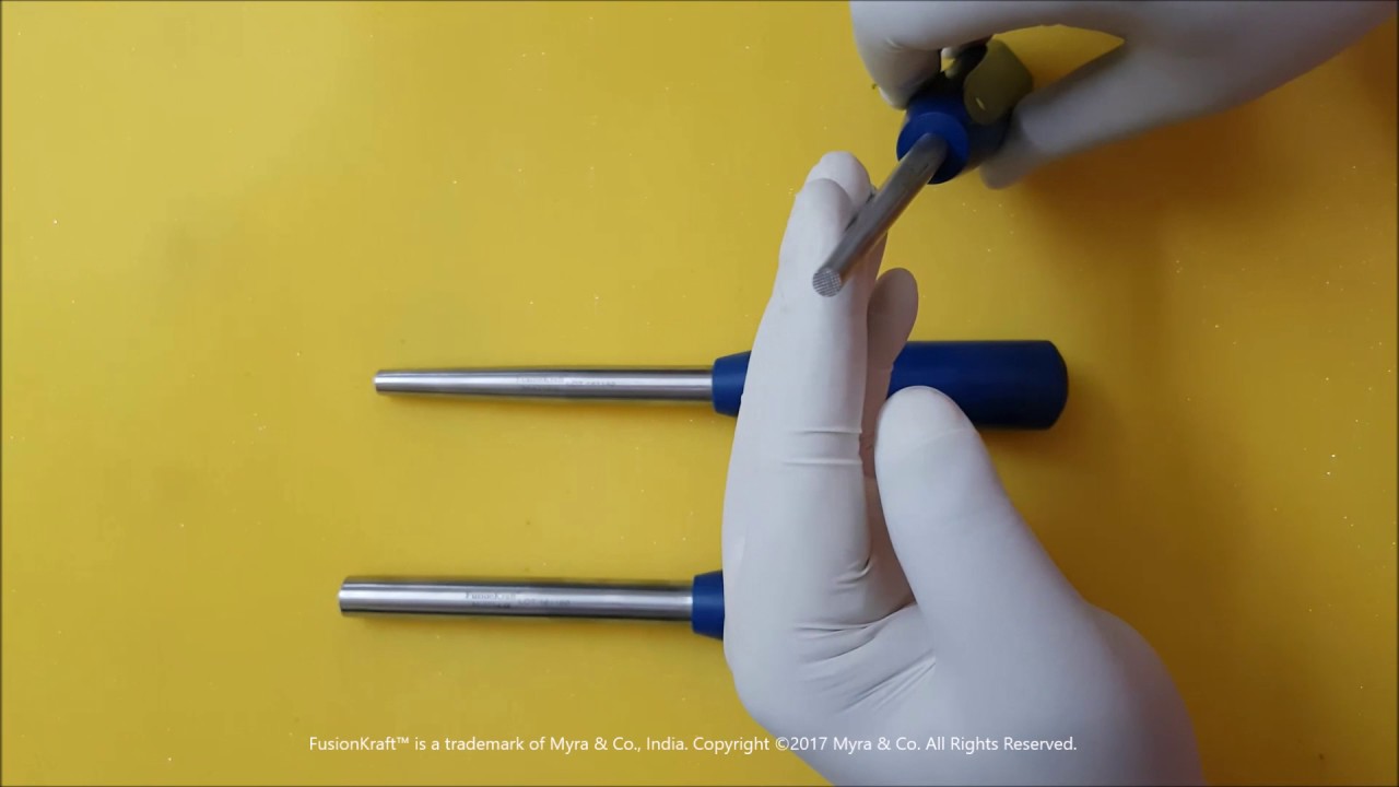 FusionKraft™ Orthopedic Surgery Bone Tamps (M-4312 / M-4313 / M-4314 ...