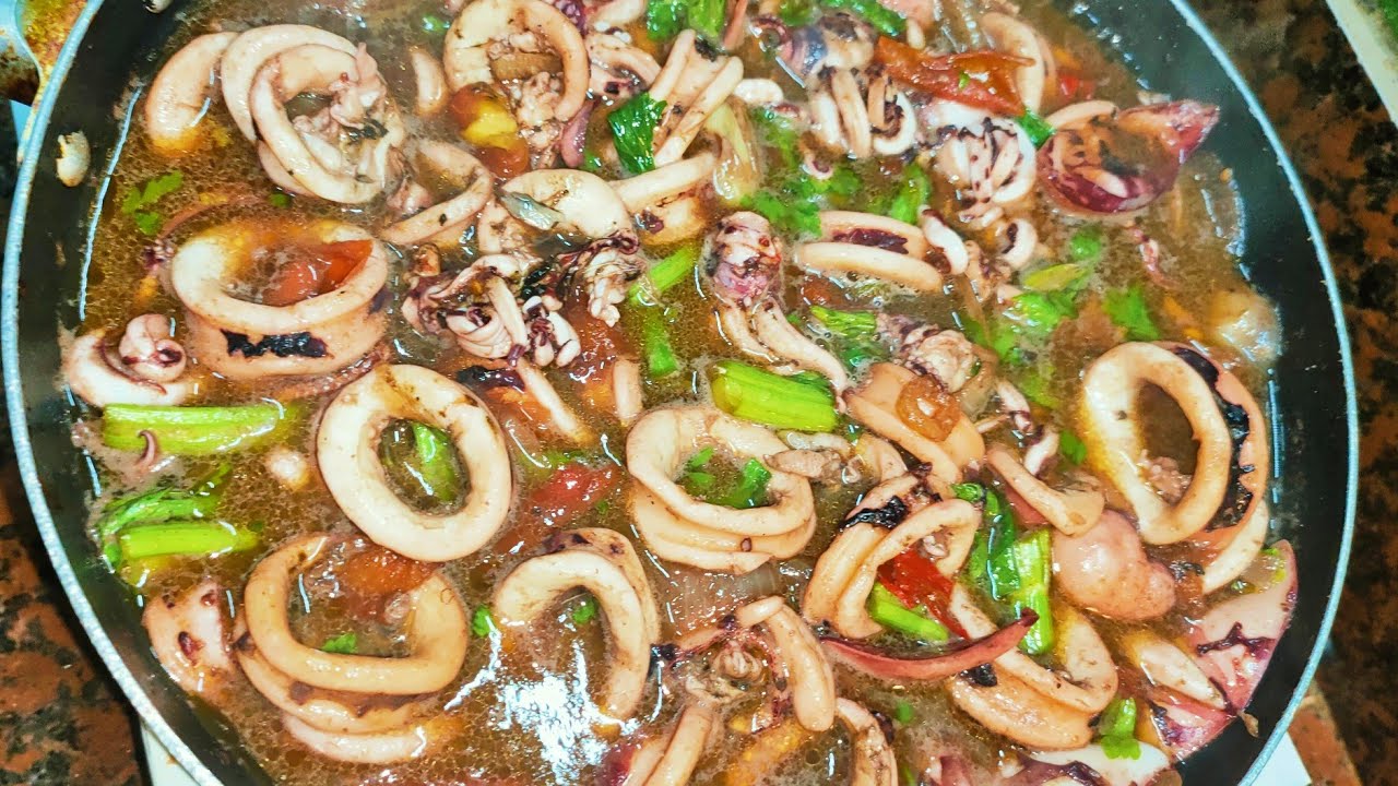 Adobong pusit recipe / pusit recipes / Adobong pusit - YouTube