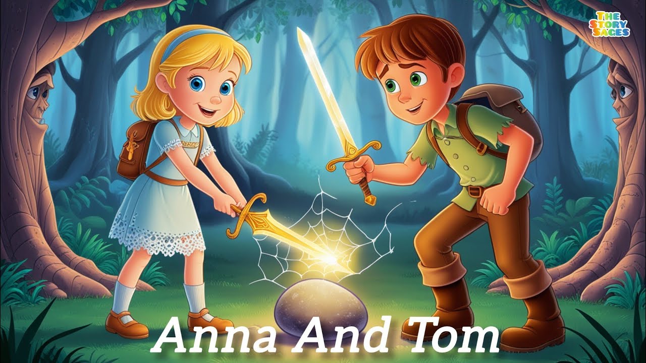 Anna And Tom || English cartoon for kids || English tales || Cartoon ...