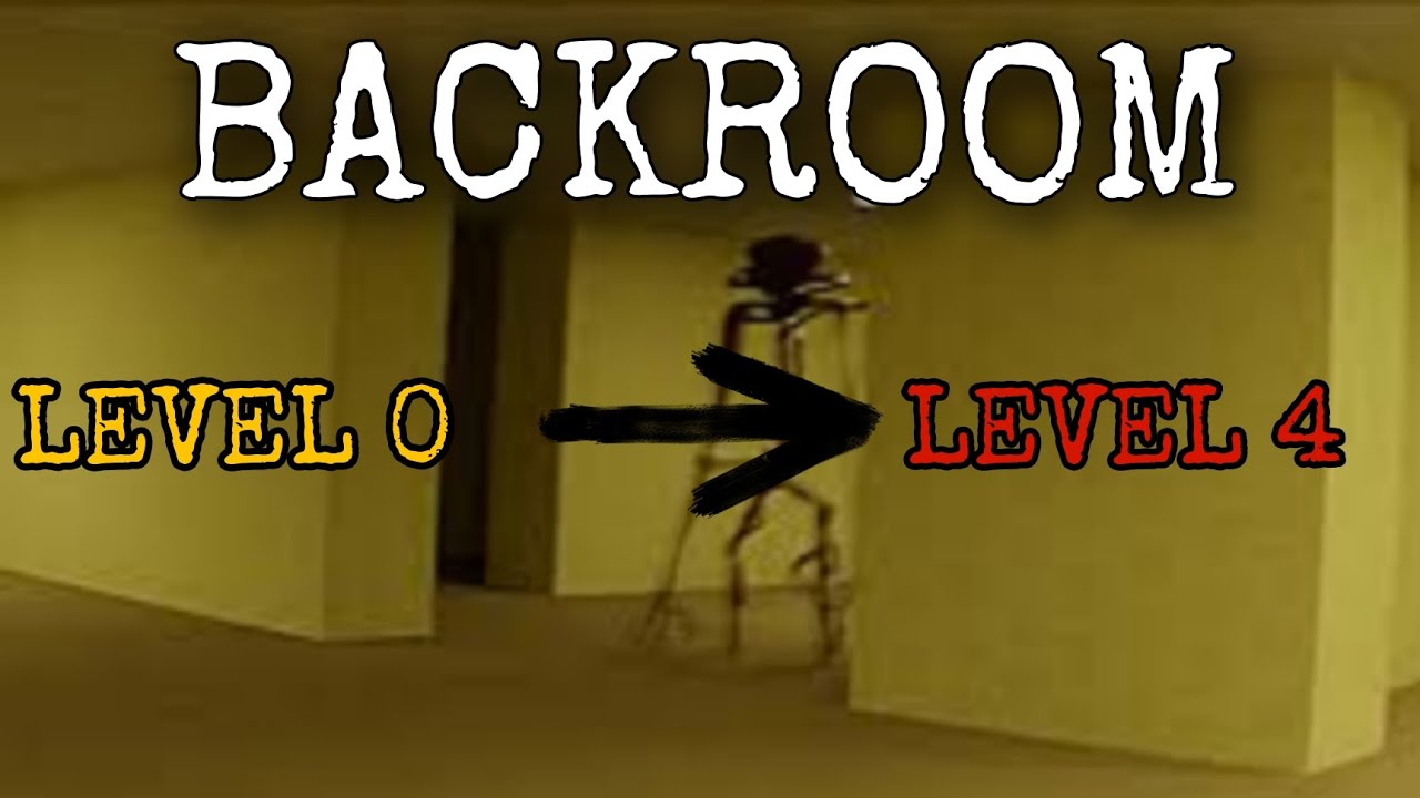 BACKROOM LEVEL 0 LEVEL 4 باكرومز من اللفل الصفر حتى لفل أربع - YouTube