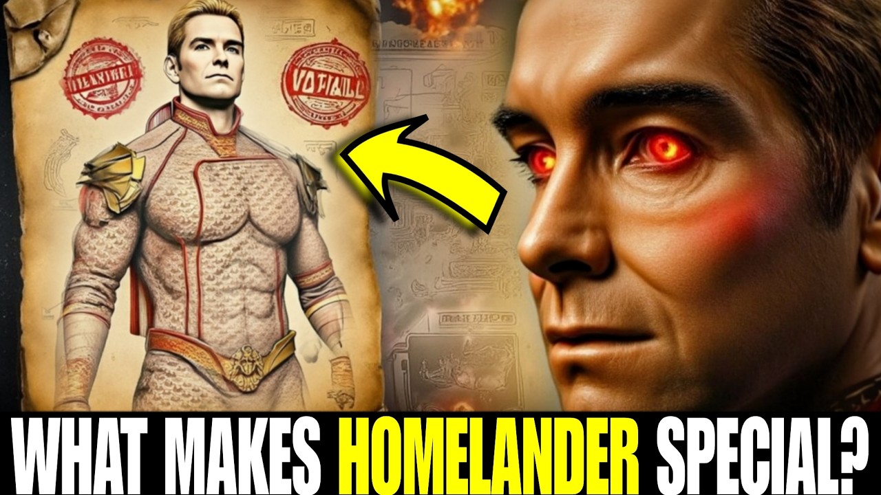 ANATOMY OF HOMELANDER - HOW POWERFUL IS HE? WHY YOU SHOULD BE AFRAID OF ...