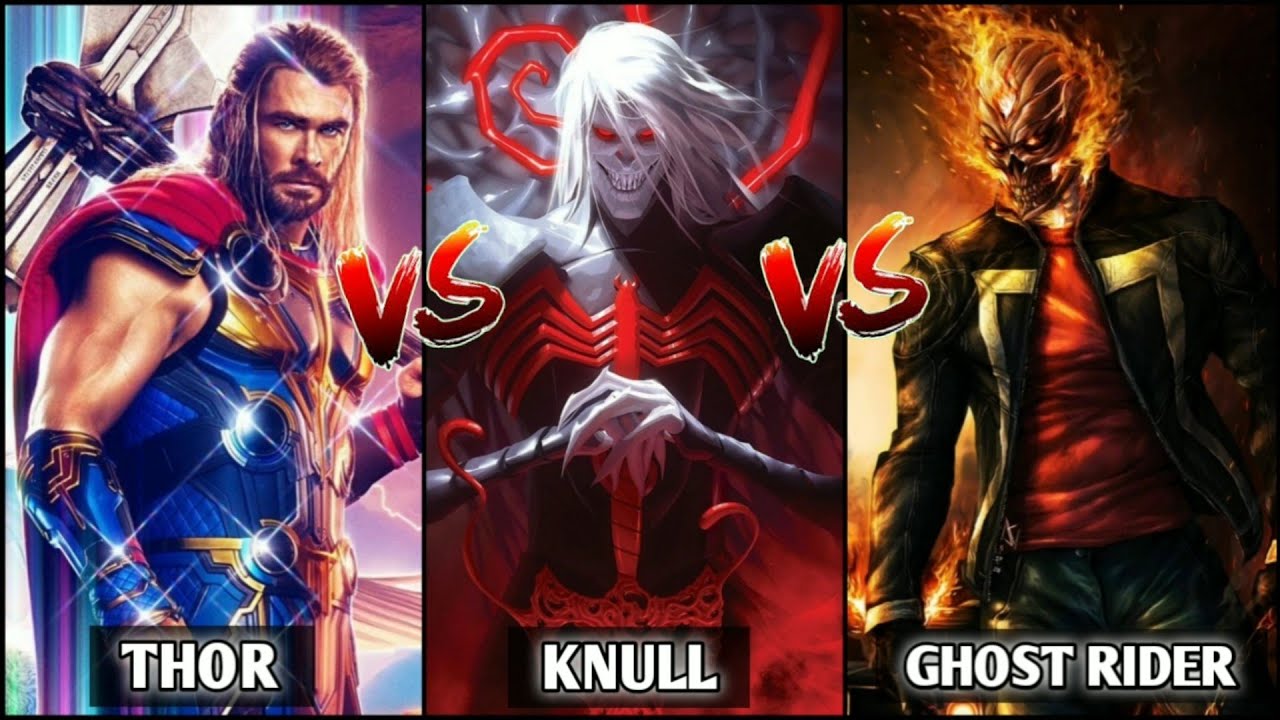 Knull Vs Ghost Rider Vs Thor Who Will Win / Explained In Hindi - YouTube