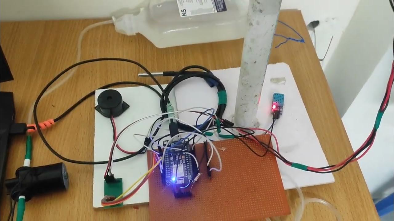 Project -142 IOT based IV BAG monitoring system - YouTube