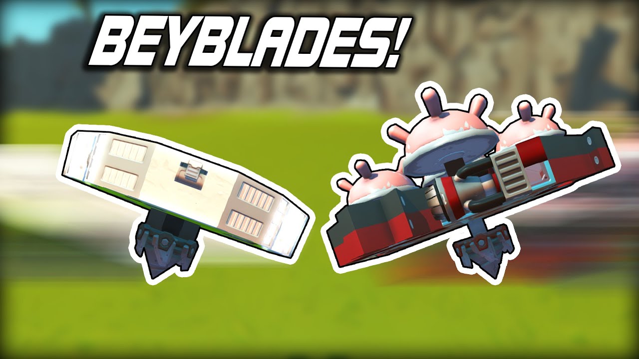 Who Can Build the Best Beyblade? (Scrap Mechanic Multiplayer Monday ...