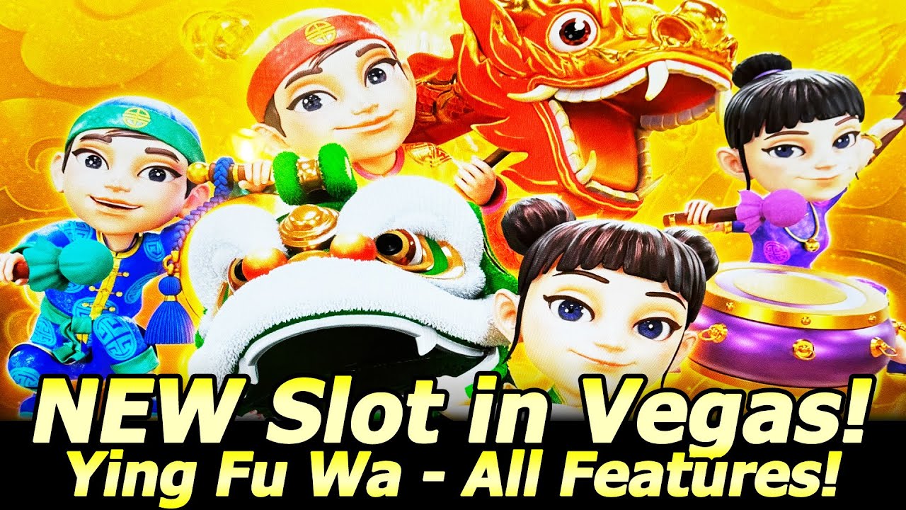 NEW Ying Fu Wa Greeting Wealth Slot in Las Vegas! All Features, Live ...