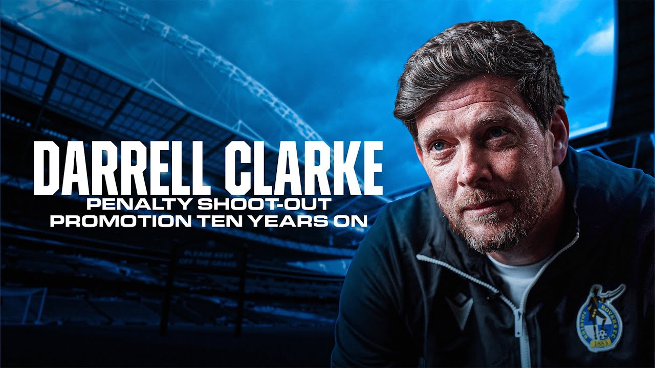 Darrell Clarke | Penalty shoot-out promotion ten years on - YouTube