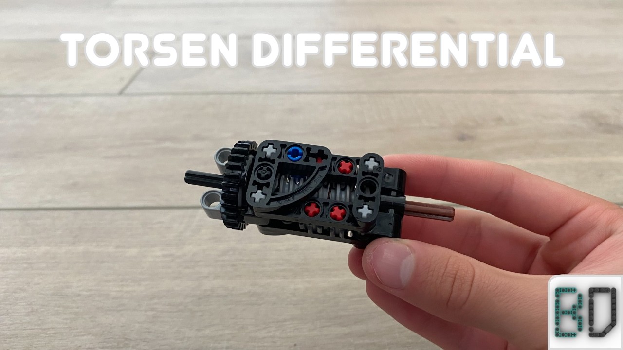 Torsen Limited Slip Differential | Lego Technic - YouTube