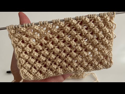 ⭐️KOLAY NOHUT MODELİ YAPILIŞI ⭐️#crochet #knitting #kolayörgümodeli #ikişişörgü