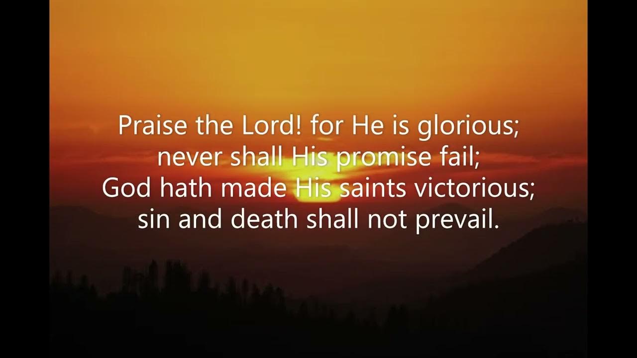 Praise the Lord! Ye Heavens, Adore Him #010(b) Austria The Hymn Book ...