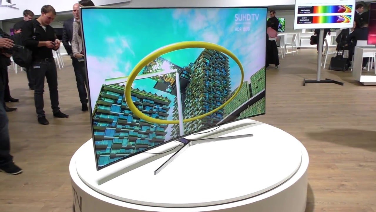 360 Grad Design Samsung SUHD 4K Fernseher 2016 - YouTube