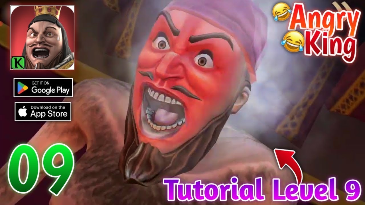 Angry King 👑 _ Walkthrough Gameplay Level 9 ( android,iOS ) - YouTube