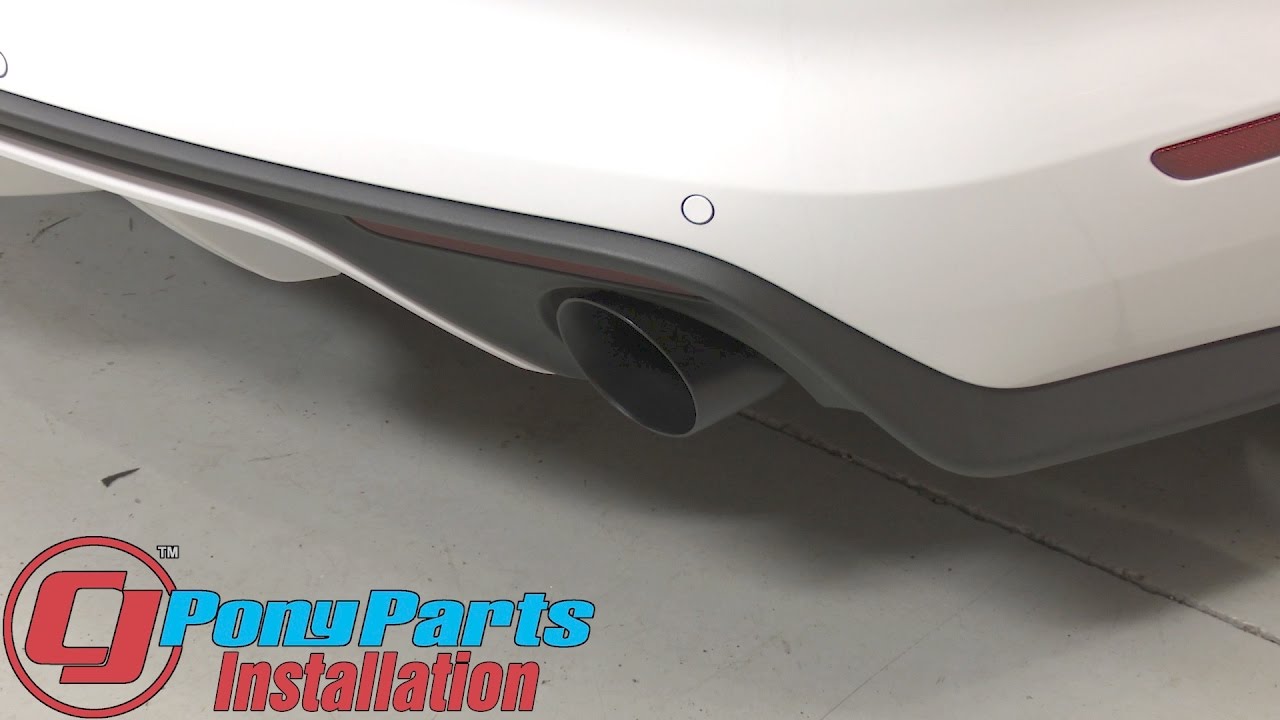 2015-2017 Mustang GT MBRP Axle-Back Exhaust Kit With 4" Tips ...