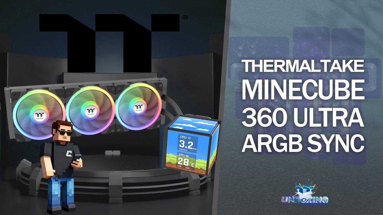 Thermaltake MINECUBE 360 Ultra ARGB Sync | TT Unboxing - YouTube
