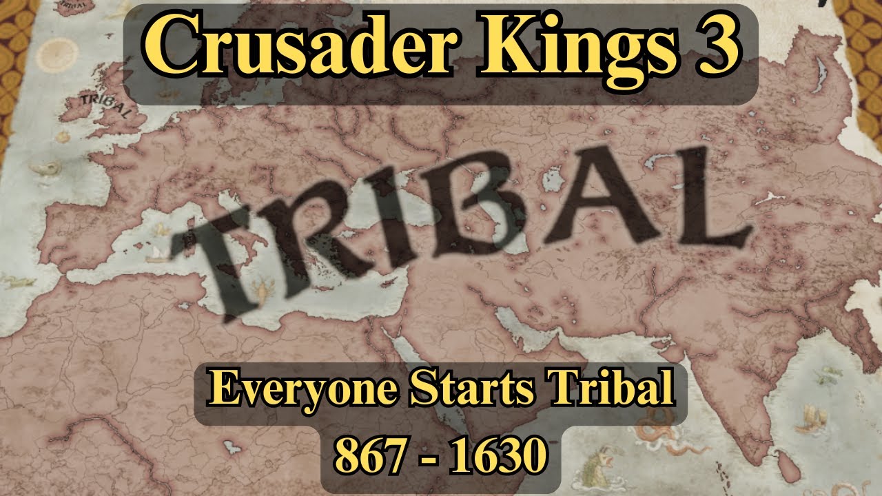 CK3 Timelapse: Everyone starts as Tribal - YouTube