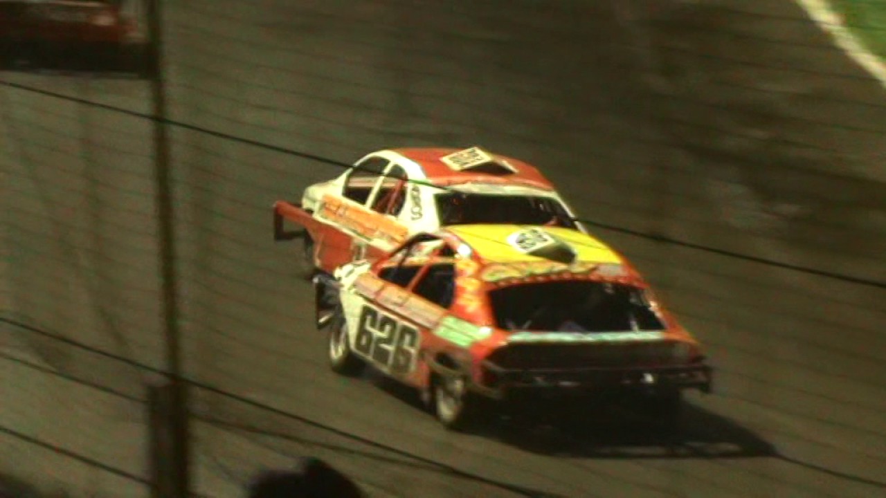 Cowdenbeath Racewall Saloon Stock Cars race2 11th March 2017 - YouTube