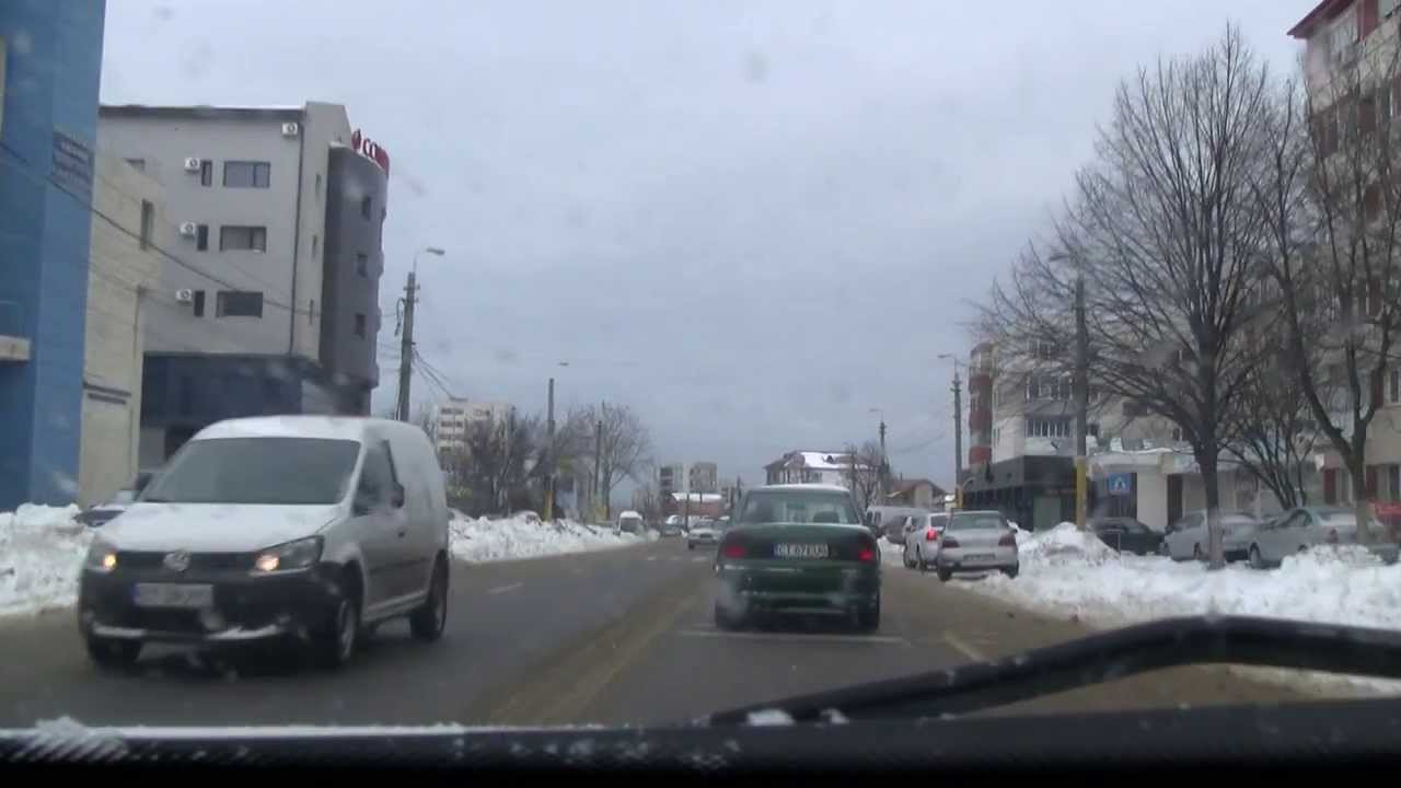 LA "ROTI" PRIN CONSTANTA(Romania) 2014 WINTER-live-AFTER SNOW STORM ...