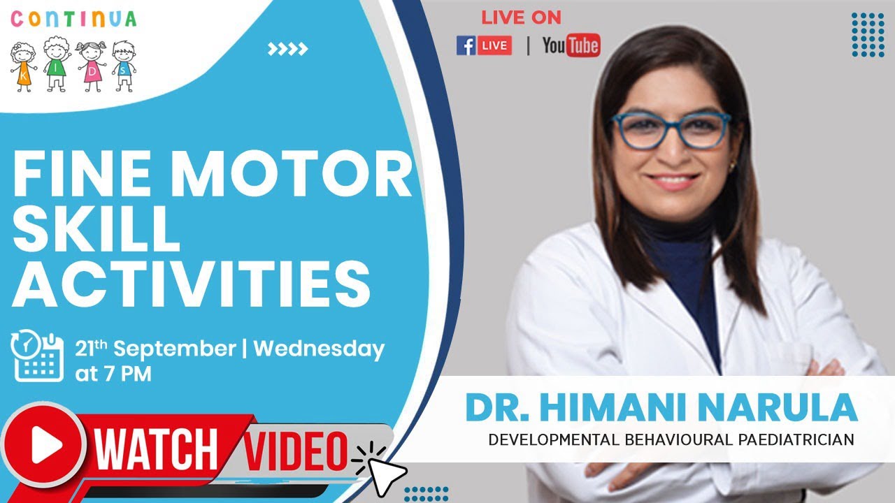 Fine Motor Skill Activities | Dr Himani Narula - YouTube