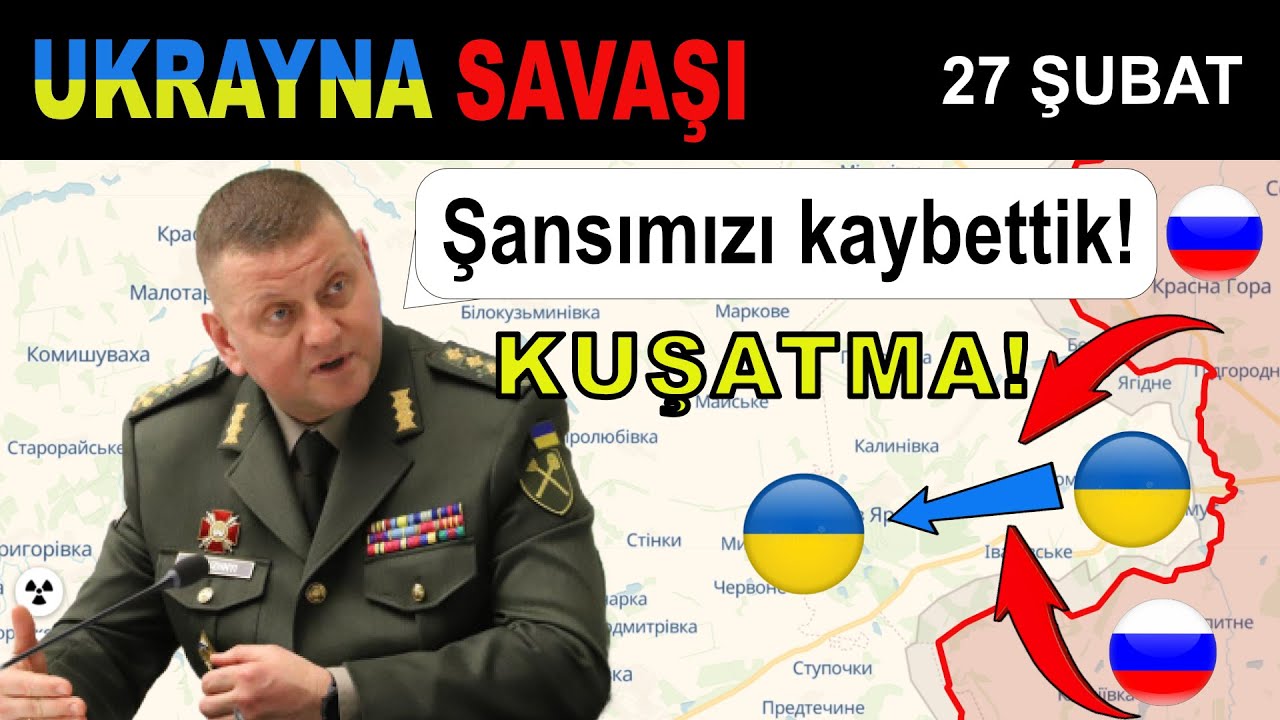 27 Şubat Ruslar Bahmut Çevresindeki Son Savunma Hattini AŞtilar