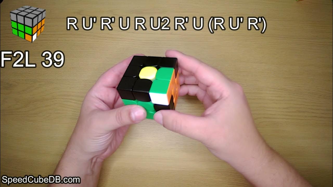 F2L Algorithms, FR Slot - F2L 39 - YouTube