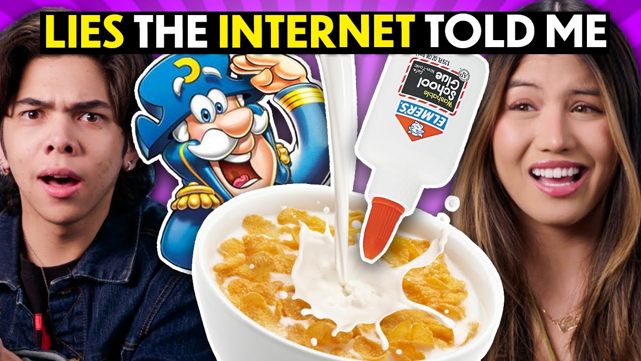 Teens React To Internet Lies!! - YouTube