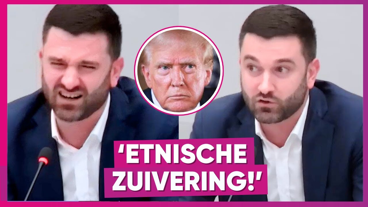 DENK-man ontploft, maar Trump blijft bij Gaza-plan - YouTube